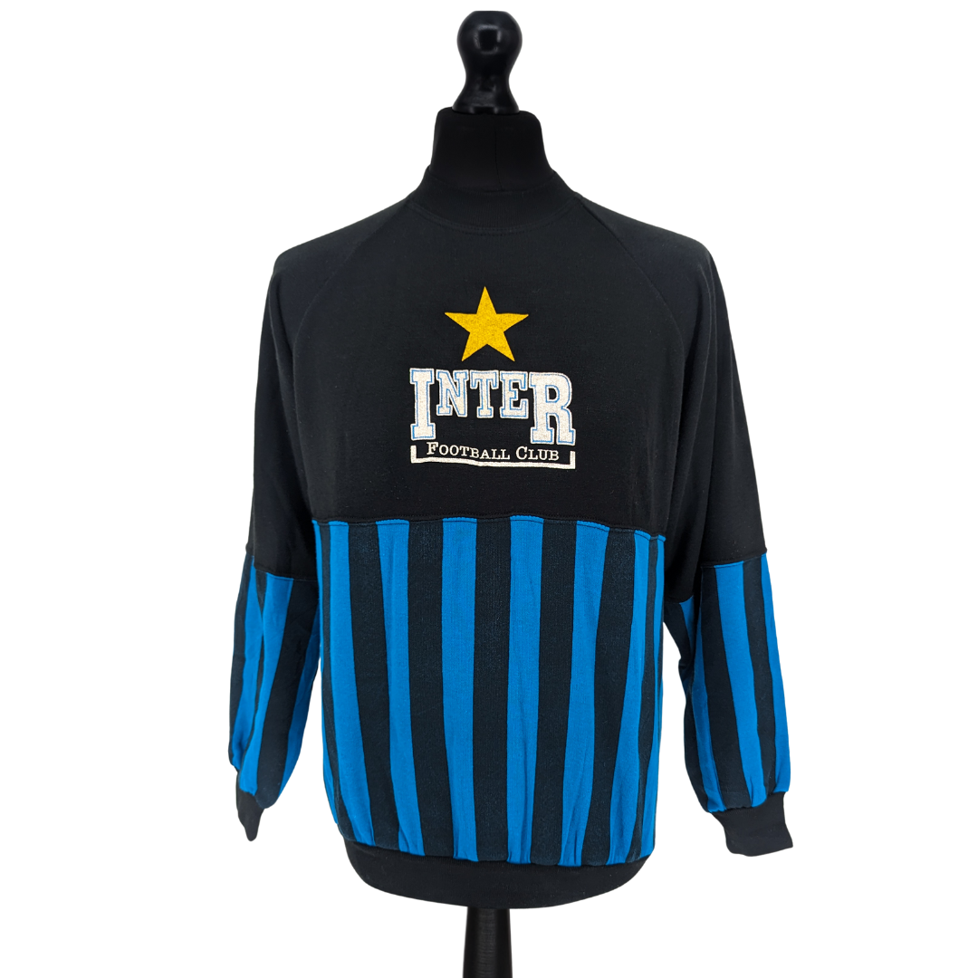 Inter Milan football sweatshirt 1990/91 - (L)